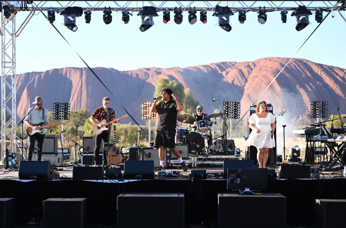 As the sun set on Uluru, NITV celebrated a decade of being available to ...