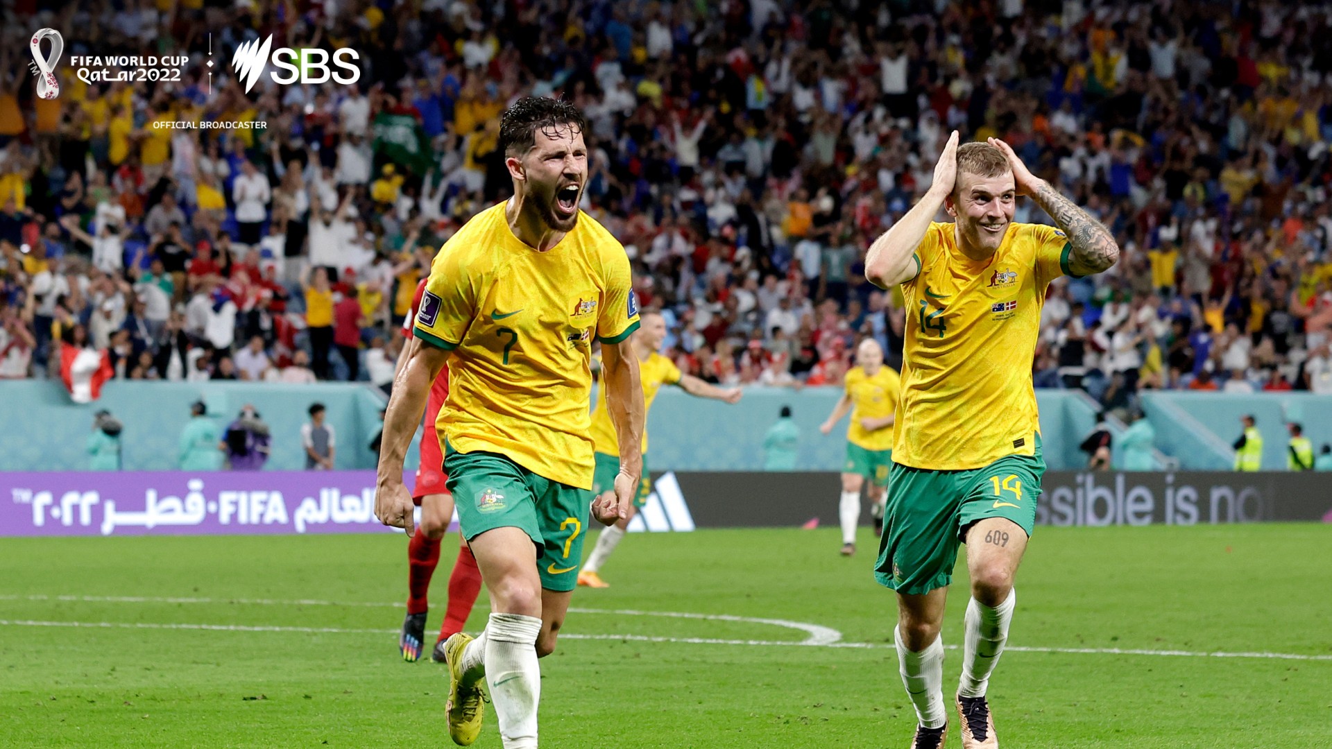 Australians get behind Socceroos as squad progresses to round of 16 ...