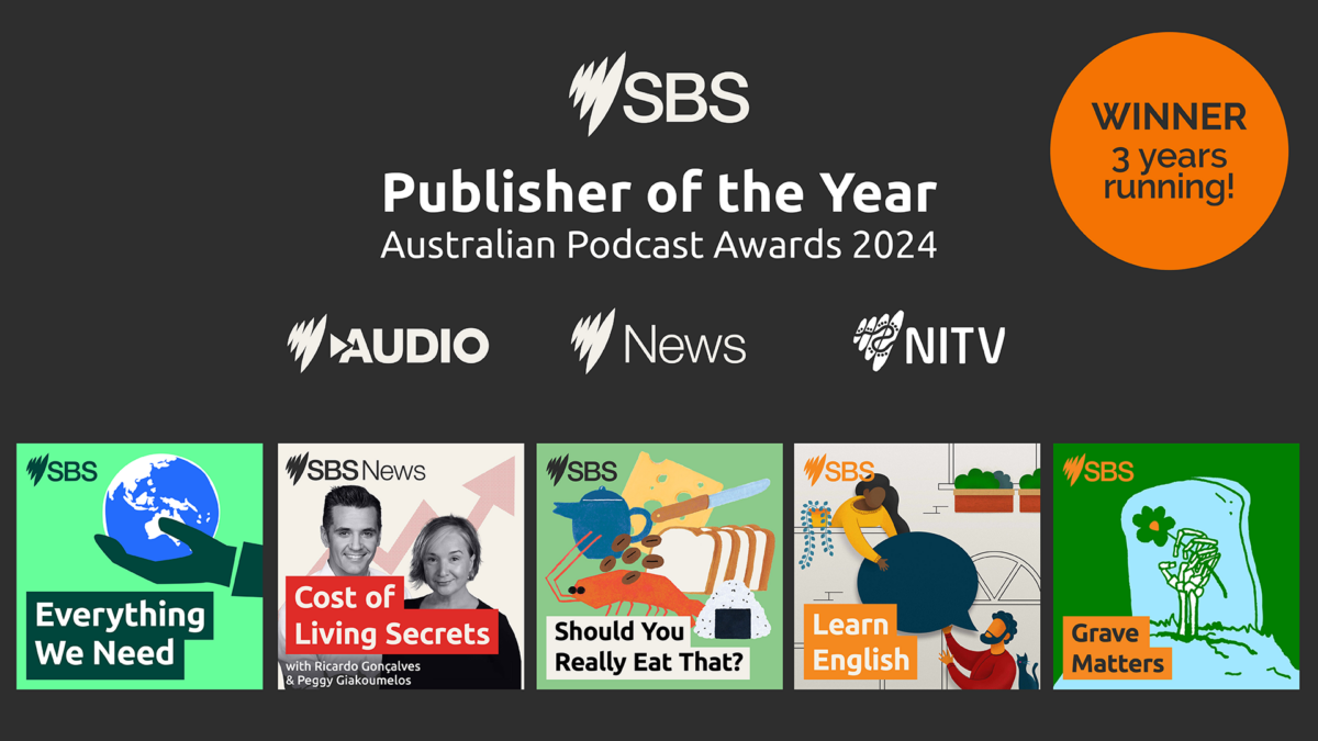 SBS wins Australian Podcast Publisher of the Year for third year ...
